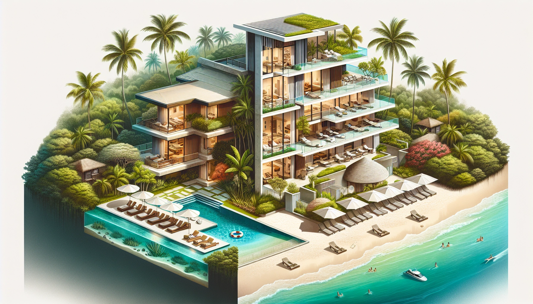 Villas with Private Pools vs Ocean-View Apartments in Punta Cana