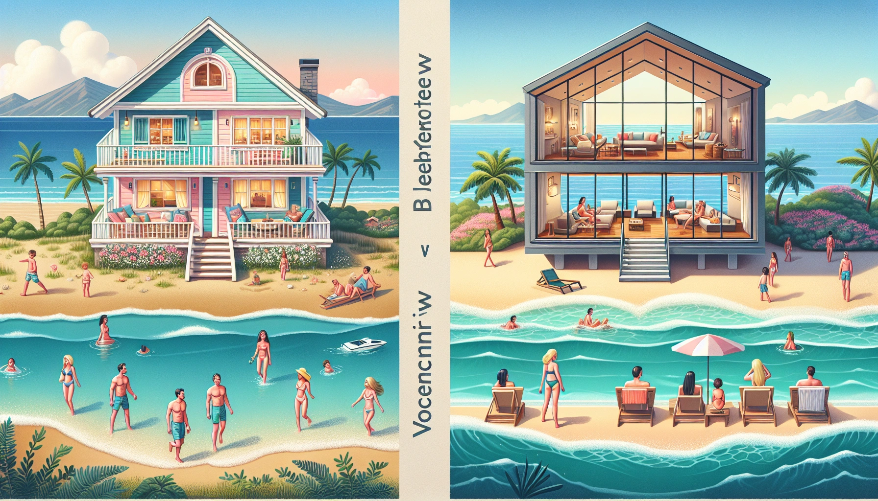 Beachfront vs Ocean-View Rentals: Find Your Perfect Vacation Spot